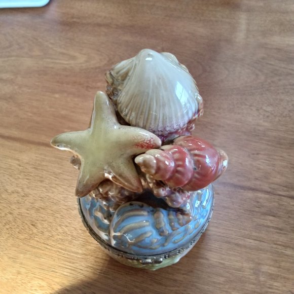 Accents | Seashell Trinket Box | Poshmark